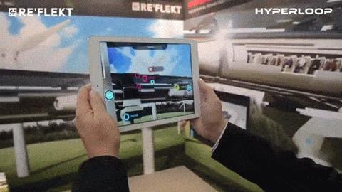 Augmented Reality: Erklär-App für Hyperloop